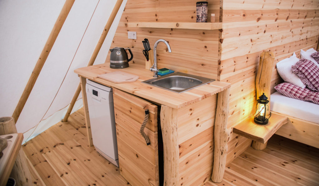 Teepee & Spa – luxurious relaxation in the nature